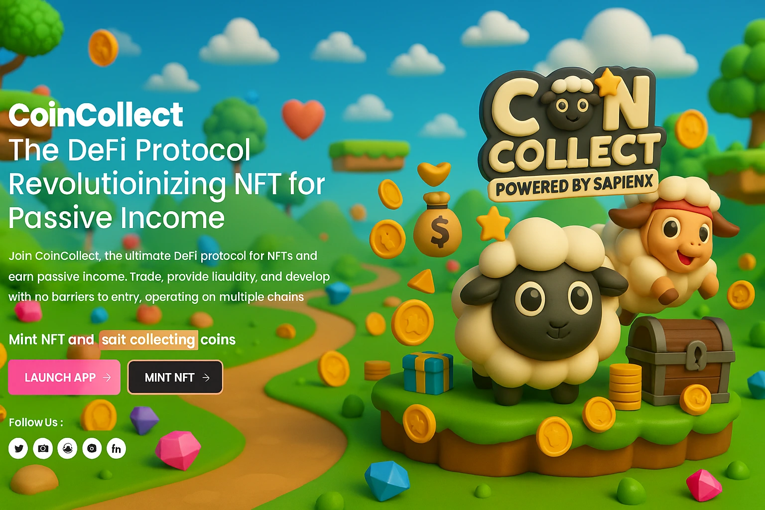 CoinCollect - Mint, Stake, Play and Earn Crypto